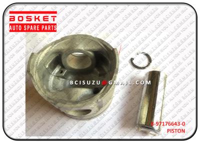 China 8-97176643-0 Metal Isuzu Liner Engine Piston Set For 4BD2 8971766430 for sale