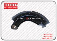 China Isuzu CXZ51K 6WF1 Front Brake Shoe 1471703160 Replacement Part 7.6kg for sale