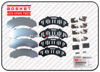 China Isuzu NPR71 4HG1 Brake Caliper Disc Pad Kit 8973292660 8-97329266-0 for sale