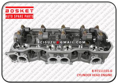 China Isuzu Cylinder Head 8-97111155-0 for TFR17 4ZE1 8971111550 Iron Aluminum for sale