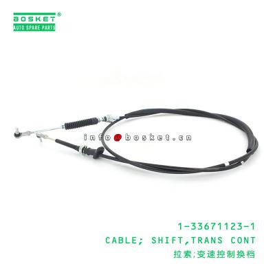 China Transmission Control Shift Cable 1336711231 1-33671123-1 for ISUZU FRR FSR 1.238kg for sale