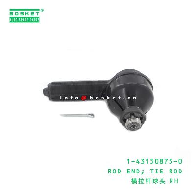 China Tie Rod End 1-43150875-0 1431508750 for ISUZU FSR800 Steering Rod for sale