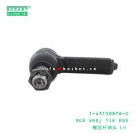 China Tie Rod End 1-43150876-0 1431508760 For ISUZU FSR800 1.2kg for sale