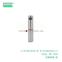 China Rear Spring Pin 1-51361015-0 9-51361014-1 for ISUZU FTR 1513610150 9513610141 for sale