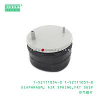 China Front Suspension Air Spring Diaphragm 1-52111034-0 1-52111031-0 for ISUZU LRLV 1521110340 for sale