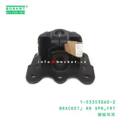China ISUZU FSR112 6BD1 Front Rear Spring Bracket 1-53353060-2 1533530602 Truck Chassis Part for sale
