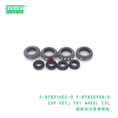 China Front Wheel Cylinder Cup Set 5878316020 5878305380 for ISUZU NKR55 4JB1 0.04kg for sale
