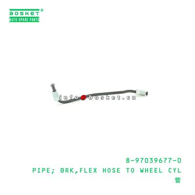 China Brake Pipe Flex Hose to Wheel Cylinder 8-97039677-0 8970396770 for ISUZU NPR for sale