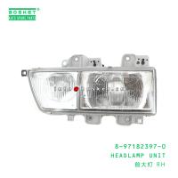 China ISUZU NKR NPR Headlamp Unit 8971823970 8-97182397-0 12V 3KG for sale