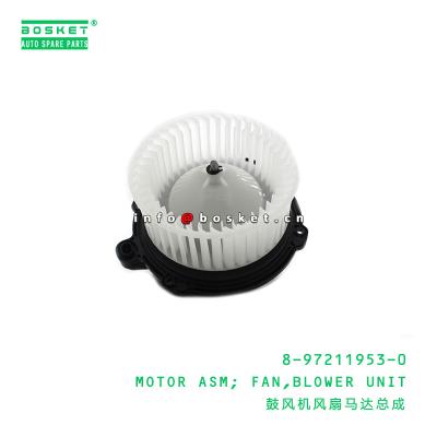China Blower Unit Fan Motor Assembly 8972119530 8-97211953-0 for ISUZU NKR55 4JB1 12V for sale
