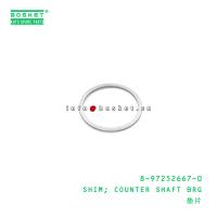 China ISUZU XM Counter Shaft Bearing Shim 8-97252667-0 8972526670 0.025kg for sale