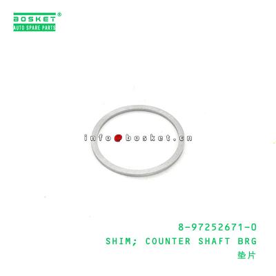 China ISUZU NKR Counter Shaft Bearing Shim 8-97252671-0 8972526710 0.02kg for sale