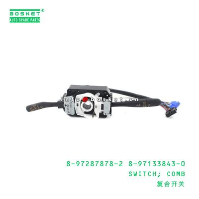 China Combination Switch 8-97287878-2 8-97133843-0 8972878782 8971338430 for ISUZU NKR NPR 12V for sale