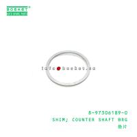 China ISUZU XM Counter Shaft Bearing Shim 8-97306189-0 8973061890 0.025kg for sale