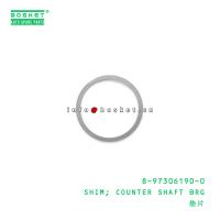 China ISUZU XM Counter Shaft Bearing Shim 8-97306190-0 8973061900 0.025kg for sale