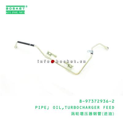 China Turbocharger Feed Oil Pipe 8973729362 8-97372936-2 for ISUZU NPR71 4HG1-T Engine for sale