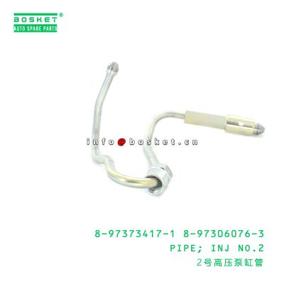 China Isuzu NPR 4HK1 Injection No.2 Pipe 8973734171 8-97373417-1 Engine Fuel Line for sale