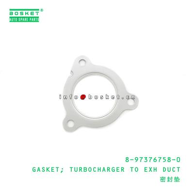 China 8-97376758-0 Turbocharger to Exhaust Duct Gasket 8973767580 for ISUZU NPR 0.04kg for sale