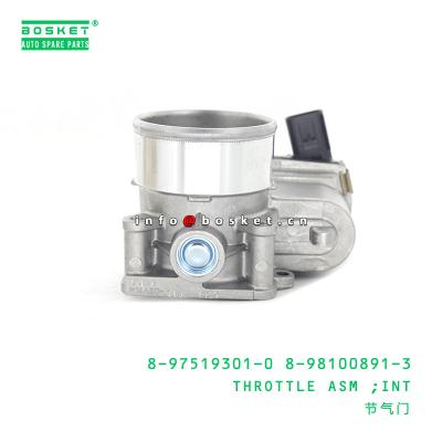China Interior Throttle Assembly 8975193010 8981008913 for ISUZU NPR 4JJ1T Engine for sale