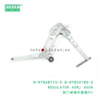 China Door Regulator Assembly 8978681133 8978521833 for ISUZU NKR77 4JH1 1.77kg for sale