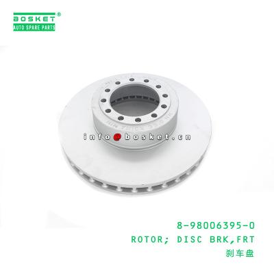 China Front Disc Brake Rotor 8-98006395-0 8980063950 for ISUZU ELF500 600 17.85kg for sale