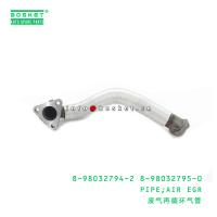 China Air EGR Pipe 8980327942 8980327950 for ISUZU NPR 0.76kg Net Weight for sale