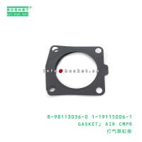 China Air Compressor Gasket 8-98113036-0 1-19115006-1 for ISUZU FSR32 6HE1T Engine 0.02kg for sale