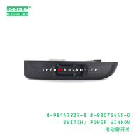China ISUZU NPR71 4HG1-T Power Window Switch 8981472350 8980754450 12V for sale