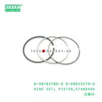 China Standard Piston Ring Set 8-98185780-0 8-98053579-0 for ISUZU NLR85 4JJ1T Engine for sale