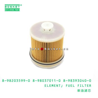 China Fuel Filter Element 8-98203599-0 8-98037011-0 8-98393040-0 for ISUZU FRR FSR 4HK1 4JJ1 for sale