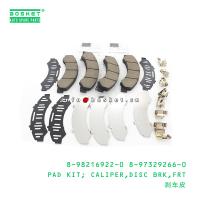 China Front Disc Brake Caliper Pad Kit 8982169220 8973292660 for ISUZU NKR 4HK1 4HG1 for sale