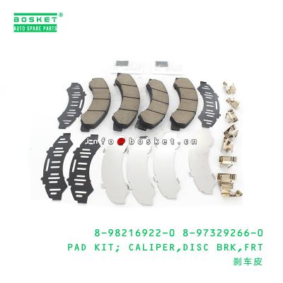 China Front Disc Brake Caliper Pad Kit 8982169220 8973292660 for ISUZU NKR 4HK1 4HG1 for sale