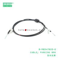 China ISUZU FRR FSR Parking Brake Cable 8983478200 8-98347820-0 0.8kg for sale