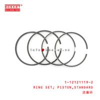 China Standard Piston Ring Set 1-12121119-2 1121211192 for ISUZU CXZ 6SD1T Engine 0.16kg for sale