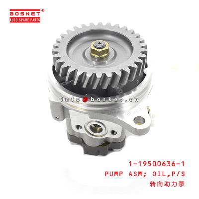 China Power Steering Oil Pump Assembly 1-19500636-1 1195006361 for ISUZU F Series Truck 1.75kg for sale