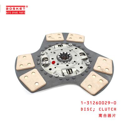 China Clutch Disc 1-31260029-0 1312600290 for ISUZU CYZ 10PE1 Engine Heavy Duty 10.01kg for sale
