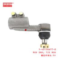 China Tie Rod End 1-43150677-0 1431506770 for ISUZU FSR33 6HH1 Steering Linkage for sale