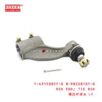 China Tie Rod Rod End 1431508570 8982281010 for ISUZU CXZ51K 6WF1 3.6kg for sale