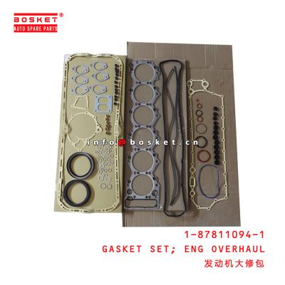 China ISUZU FX 6SD1 Engine Overhaul Gasket Set 1-87811094-1 1878110941 2kg for sale