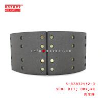 China Rear Brake Shoe Kit 5878321320 for ISUZU ELF 600 13.46kg Heavy Duty Brake Shoe Set for sale