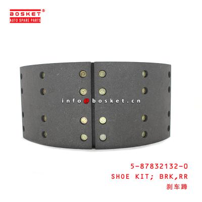 China Rear Brake Shoe Kit 5878321320 for ISUZU ELF 600 13.46kg Heavy Duty Brake Shoe Set for sale