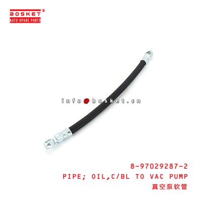 China ISUZU NPR66 4HF1 Cylinder Block to Vacuum Pump Oil Pipe 8970292872 8-97029287-2 for sale