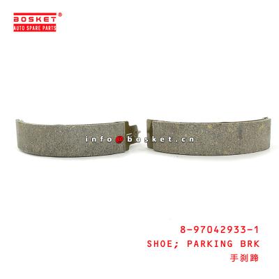 China Parking Brake Shoe 8970429331 8-97042933-1 for ISUZU NKR55 4JB1 0.333kg for sale