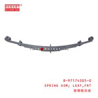 China Front Leaf Spring Assembly 8971743050 8-97174305-0 for ISUZU NPR71 31kg for sale