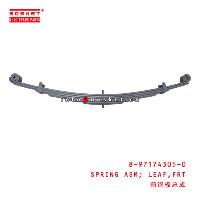 China Front Leaf Spring Assembly 8971743050 8-97174305-0 for ISUZU NPR71 31kg for sale