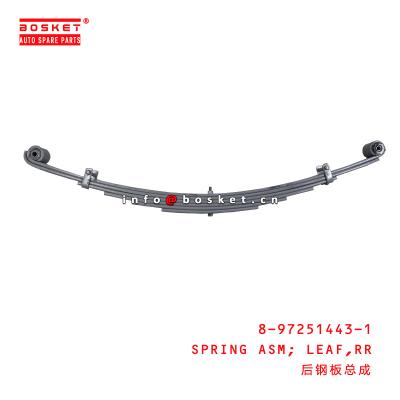 China ISUZU NKR Rear Leaf Spring Assembly 8-97251443-1 8972514431 54.3kg Heavy Duty for sale