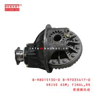 China ISUZU NPR Rear Final Drive Assembly 8980151300 8970354170 40kg for 4HF1 4HG1 for sale