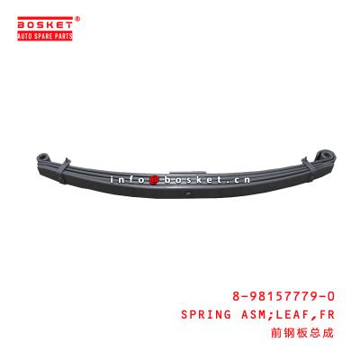 China Front Leaf Spring Assembly 8-98157779-0 8981577790 for ISUZU CYZ 6WG1 80.2kg for sale