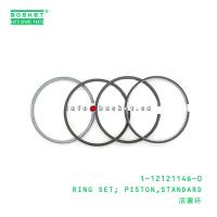 China Standard Piston Ring Set 1-12121146-0 1121211460 for HITACHI ZX200 6BG1T Engine 0.115kg for sale