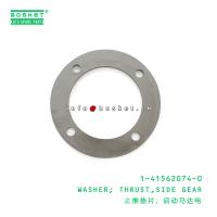 China ISUZU FRD Side Gear Thrust Washer 1-41562074-0 1415620740 0.075kg for sale